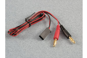 Logic RC Charge Lead : 4mm~Futaba Rx