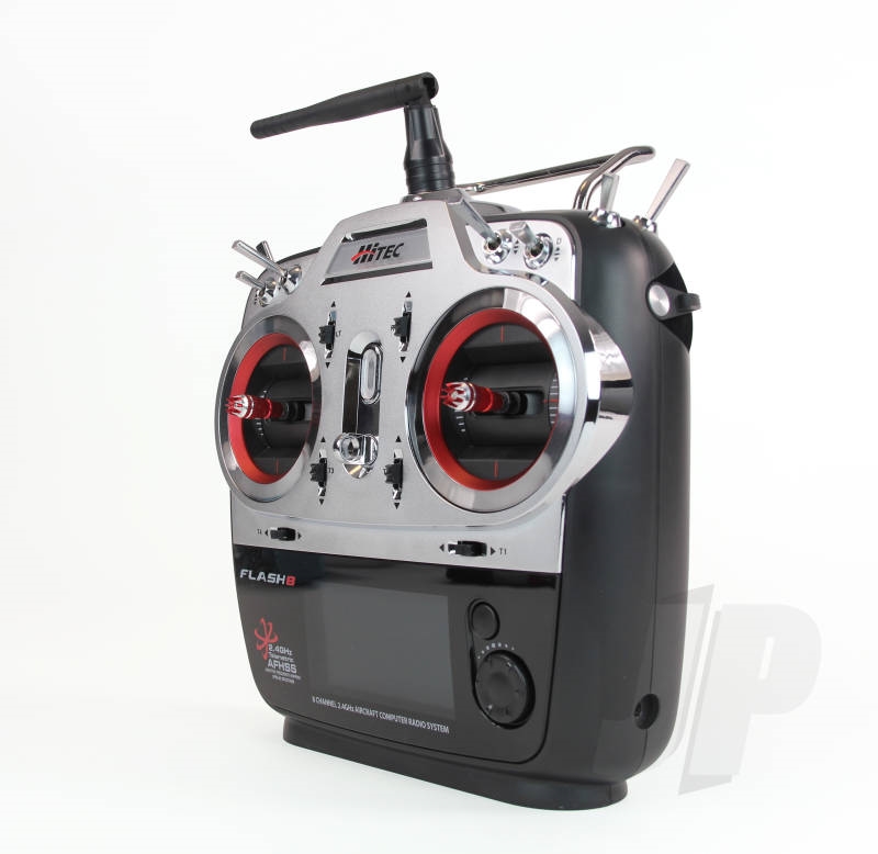 Hitec Flash 8 Tx 9ch Rx (Opti) 2.4GHz AFHSS/SLT 4096