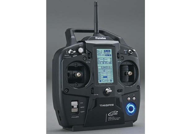 Futaba T4GRS 2.4GHz 4 Channel Computer Radio With Telemetry