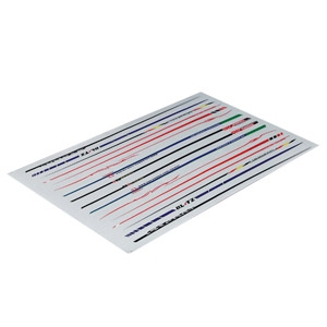 Matrixline MATRIXLINE MULIPLE LOGO BODY SIDE PANEL STRIPE DECAL SHEET