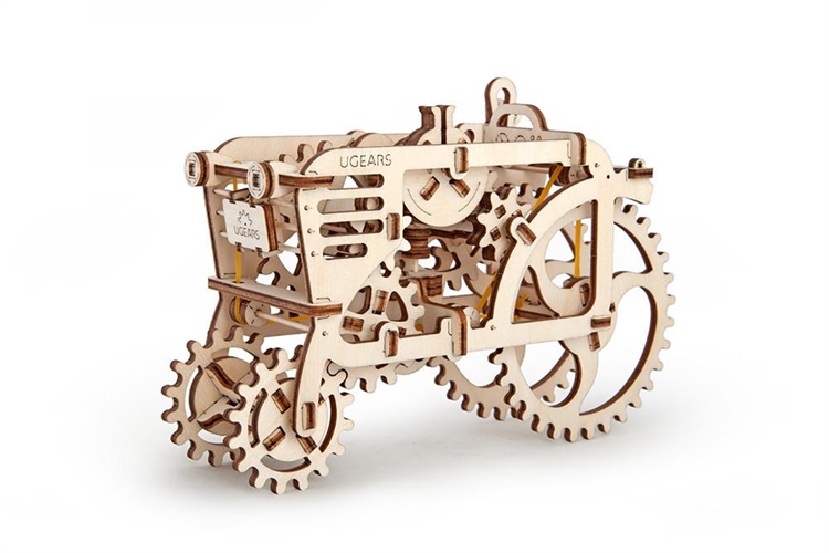 UGears Tractor Wooden Mechanical Model Kit