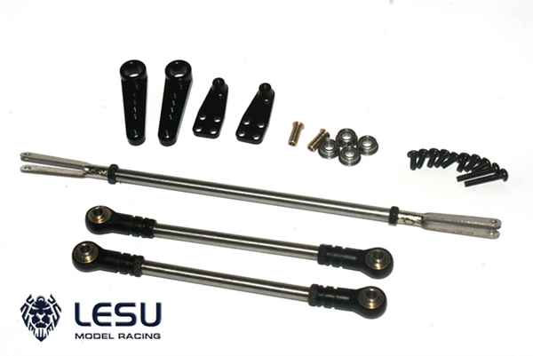 Lesu 1/14 Dual Axle Steering Linkage Set