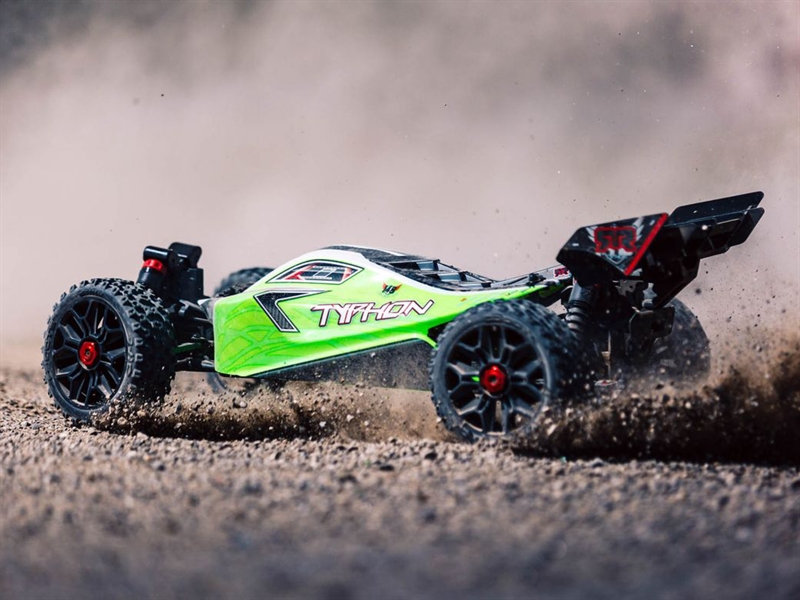 ARRMA Typhon 4X4 550 Mega Brushed 1/8TH 4WD Buggy Green (V2)