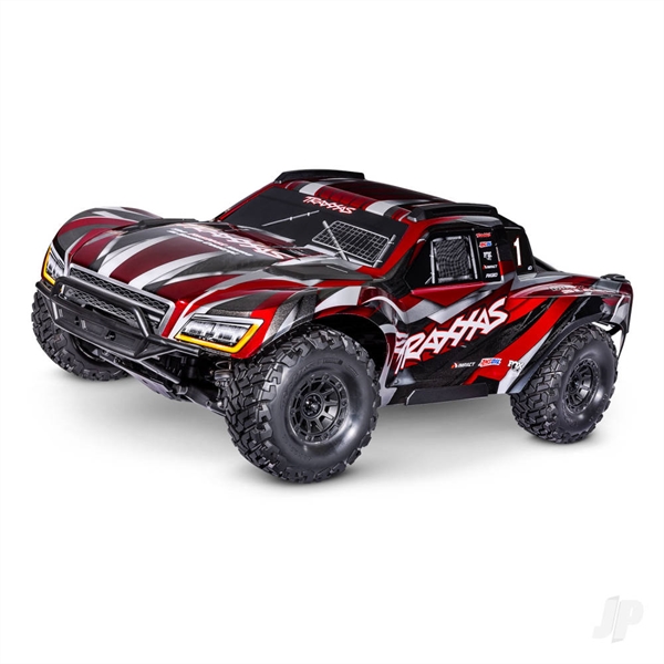 Traxxas Maxx Slash 1:8 6S 4WD Short Course Truck, Red (+TQI 2-ch Link ...
