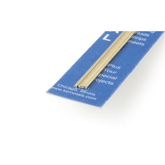 K&S 12in Soft Bendable Brass Rod 1/16, 3/32 (4pcs)